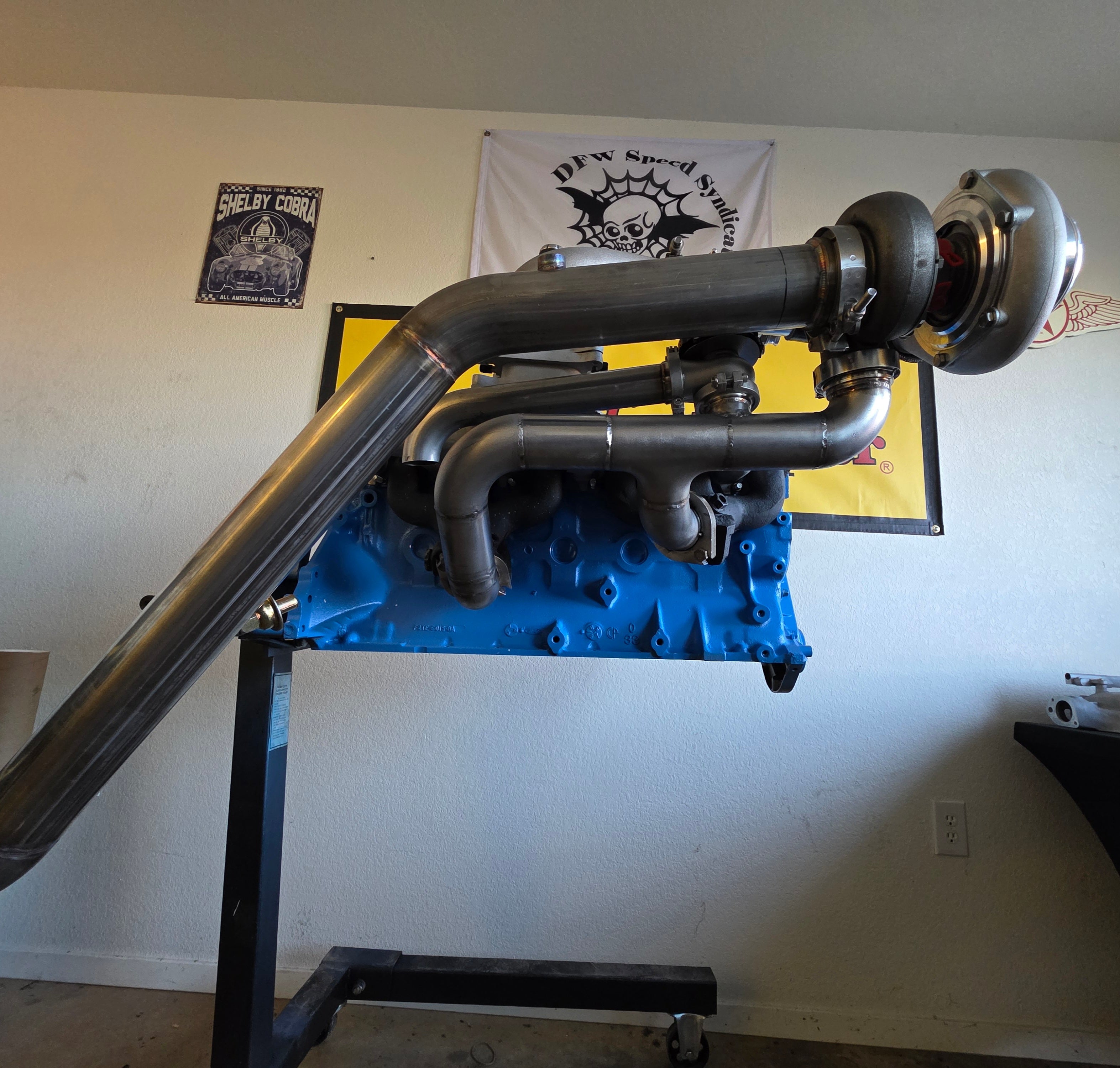 6 EFI Exhaust Manifold Turbo Kit Ford 240/300 - DFW Speed