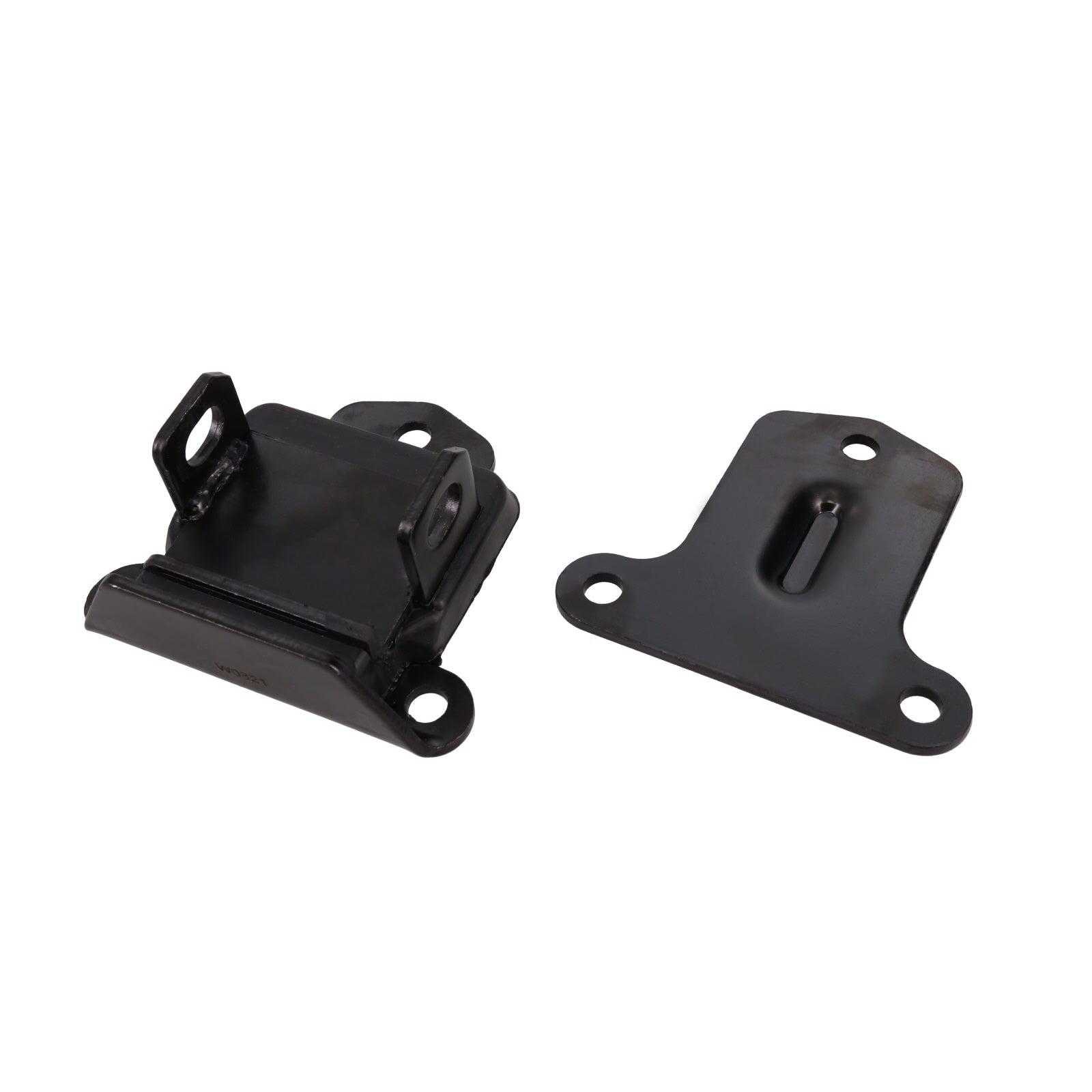 Engine Mount; Polyurethane; SBC/BBC 3Bolt; Black (Sold Individually)