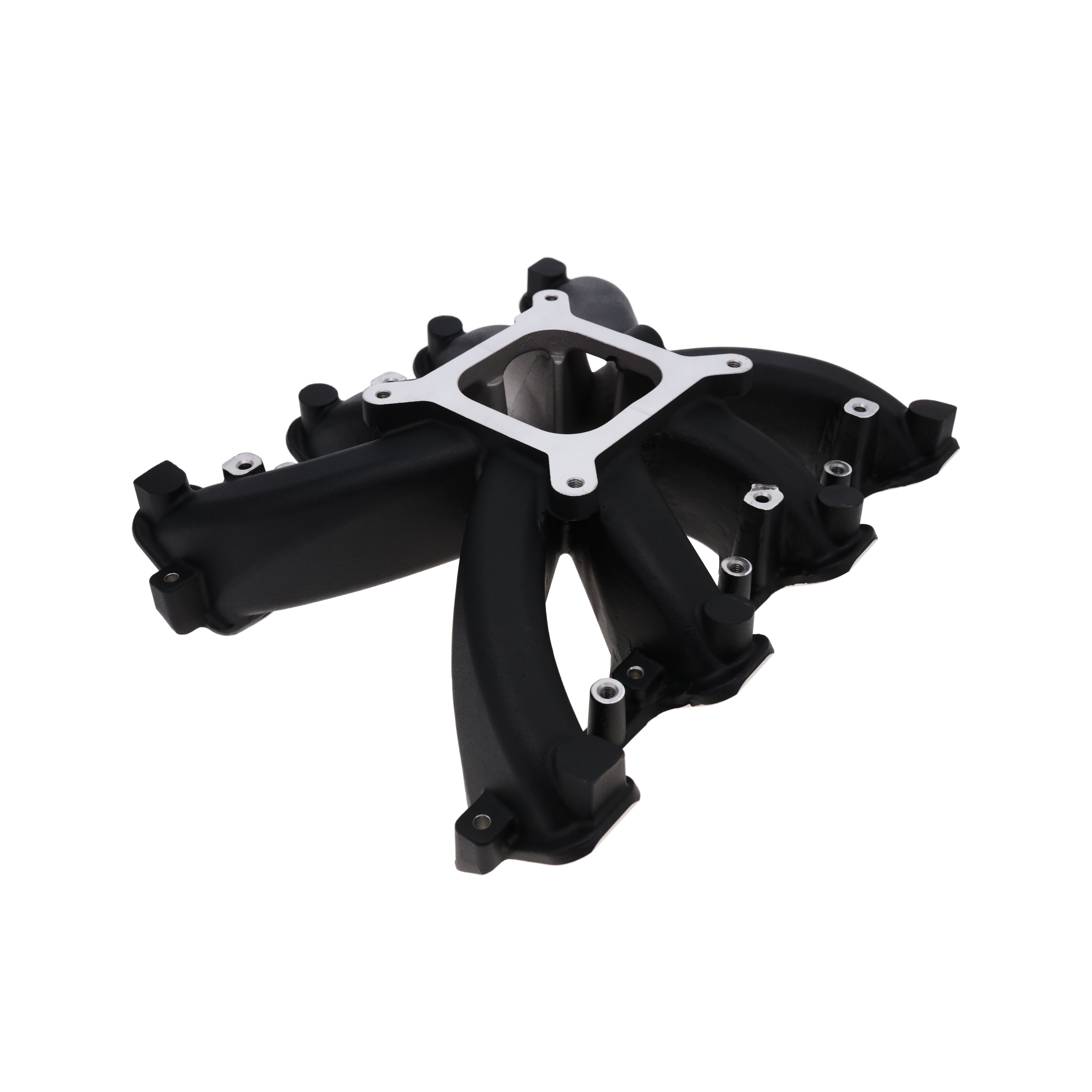 TSP GM LS Rectangle Port Carbureted Single Plane Black Aluminum Intake