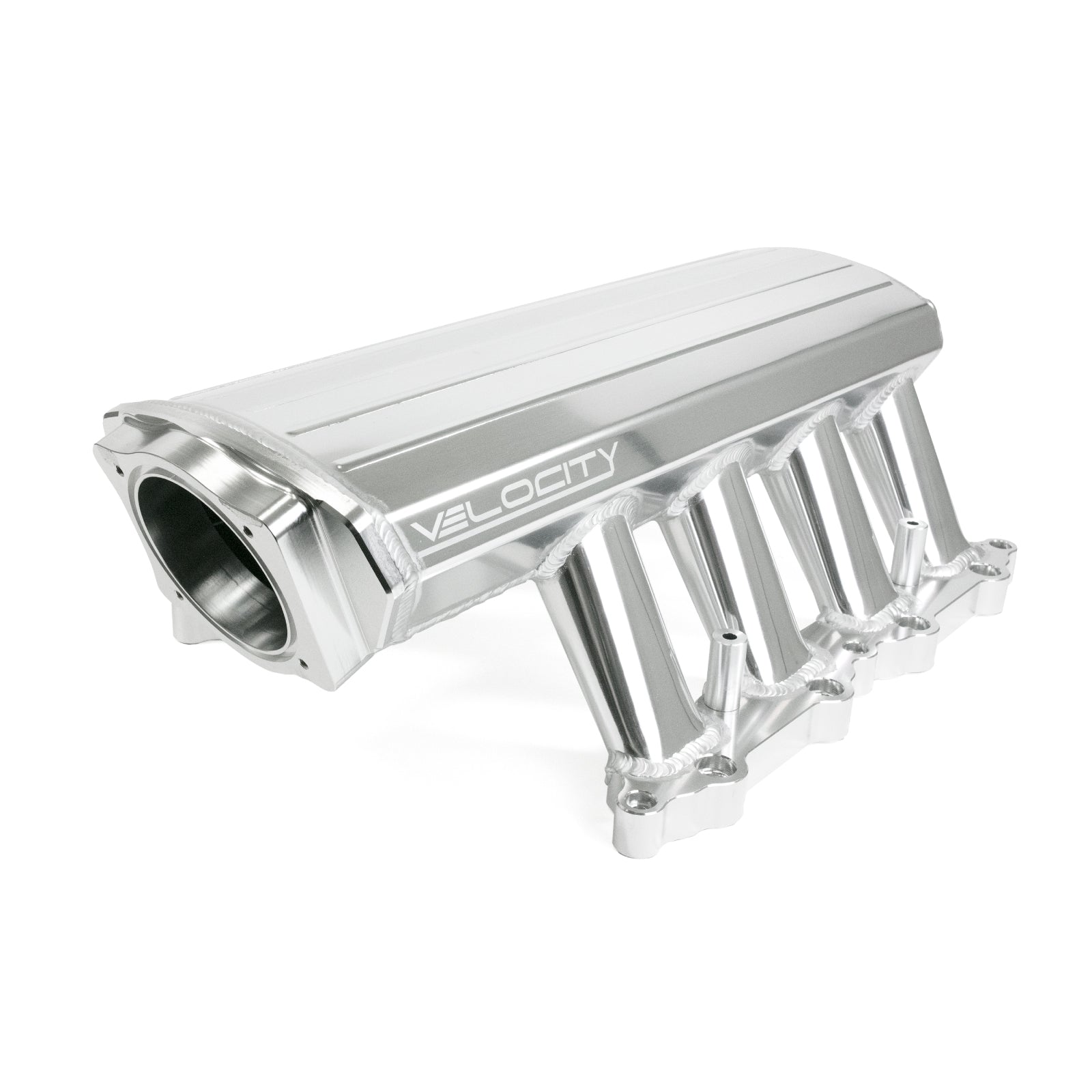TSP Intake Manifold; TSP Velocity Fab. Aluminum 5.0 Coyote; Black