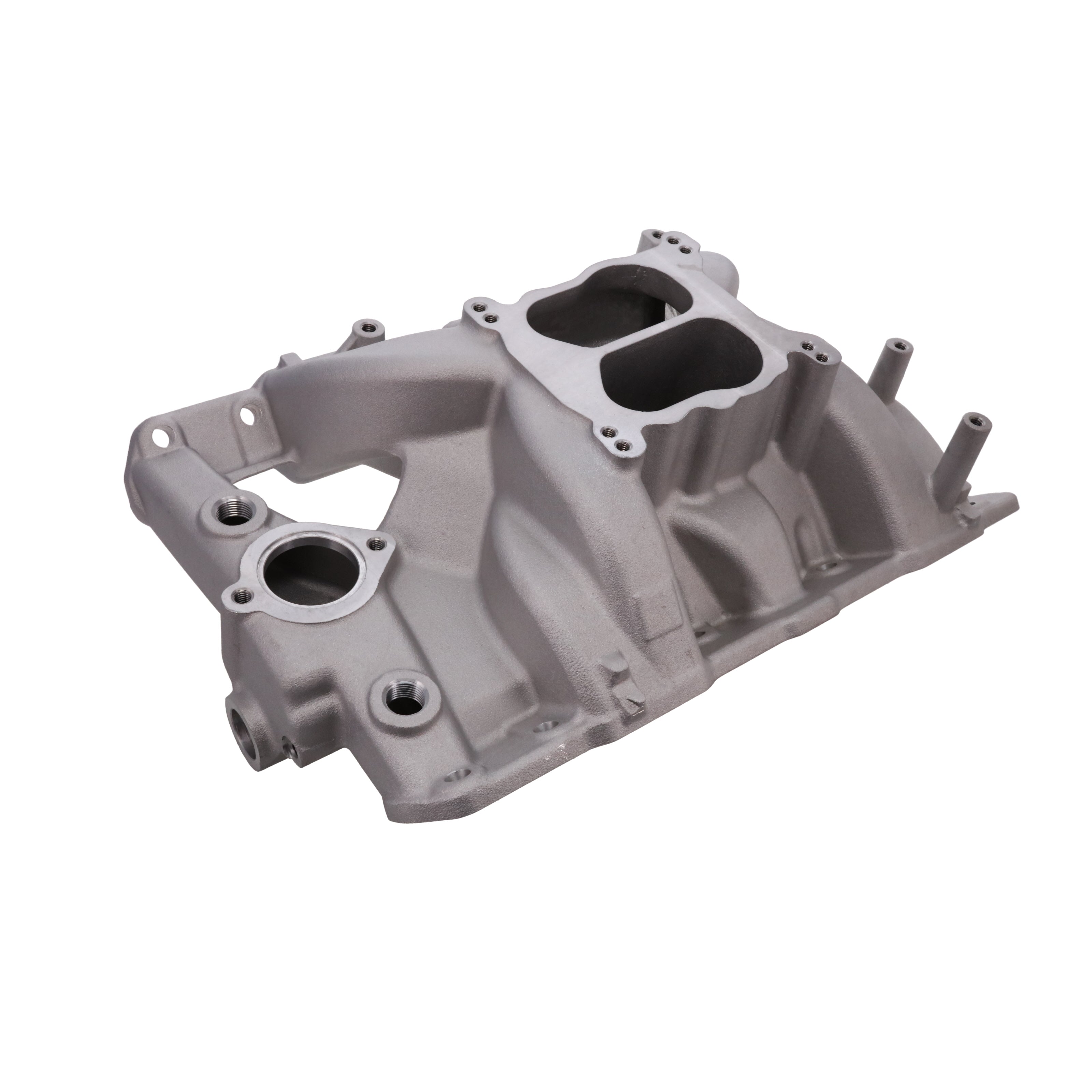 TSP Pontiac V8 Dual Plane Satin Aluminum Intake Manifold