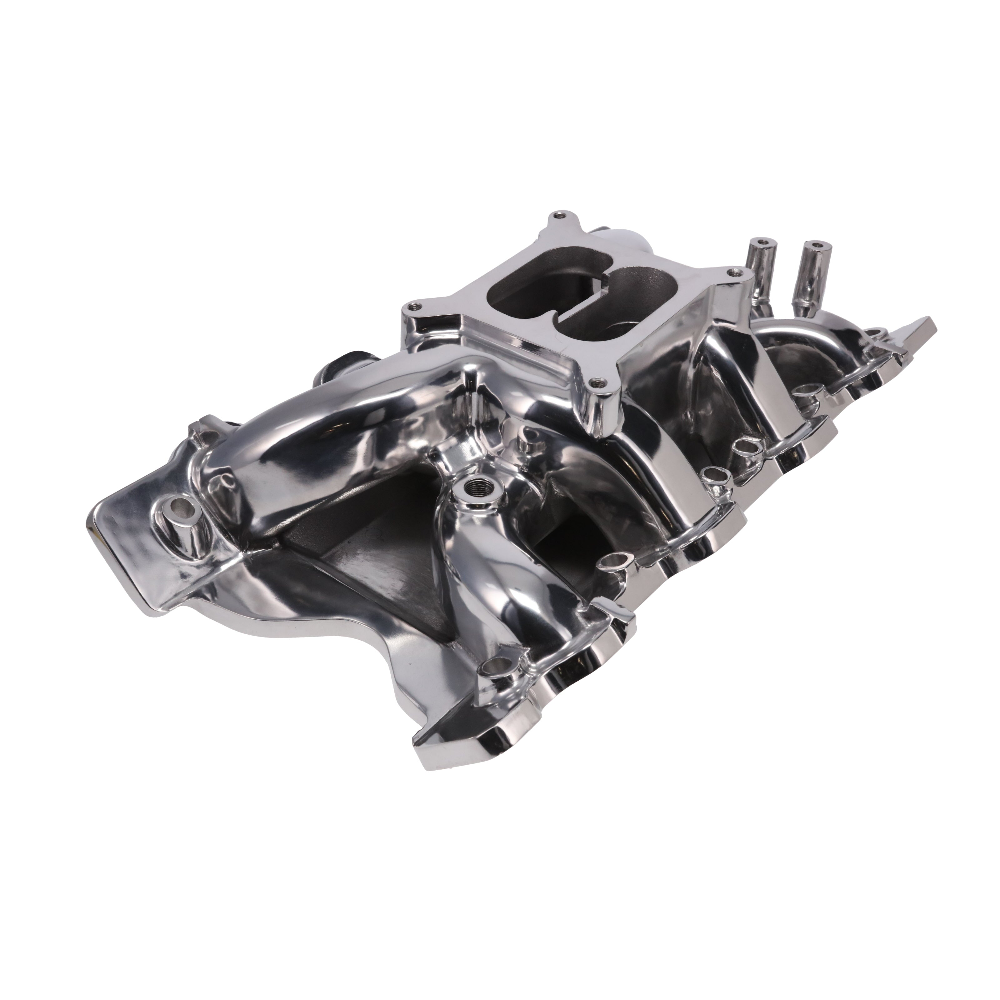 TSP Ford 351C V8 Dual Plane Polished Aluminum Intake Manifold