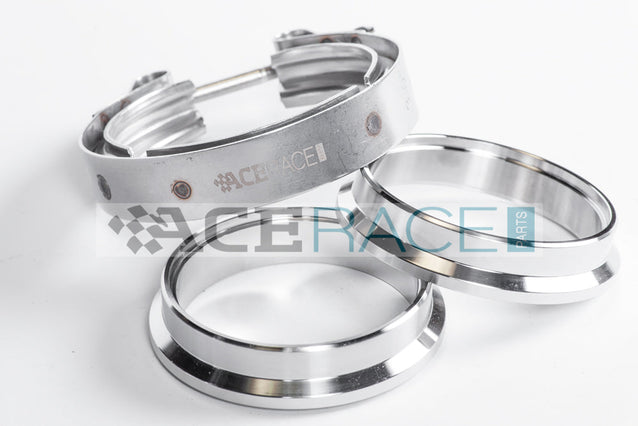 3.000" V-Band Assembly Mild Steel/Stainless Combination - Standard